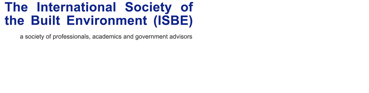 International Society of the Built Environment (ISBE)